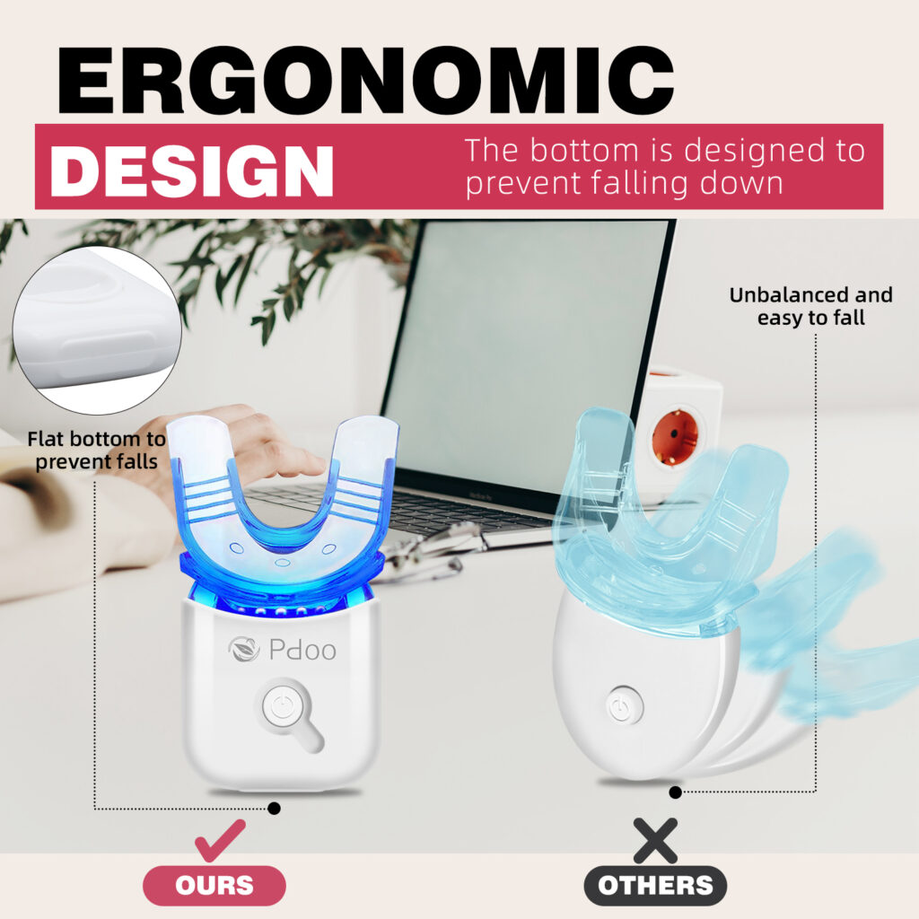 Pdoo Teeth Whitening Kit with LED Light for Sensitive Teeth – pdoo.us